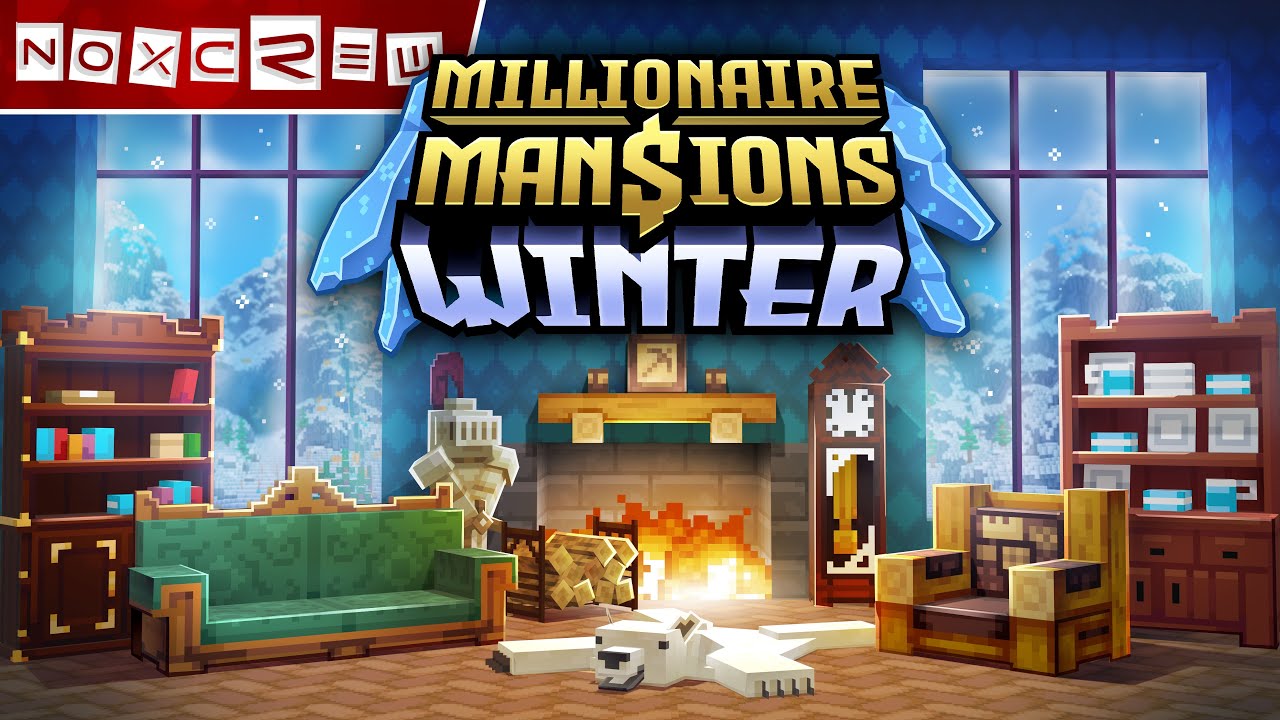 Millionaire Mansions: Winter (Minecraft Map)