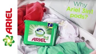 Ariel Why choose Ariel 3in1 PODS? Great Value advert Commercial ad uk