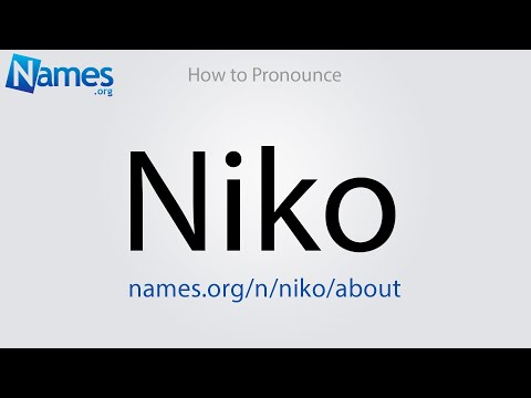 How to Pronounce Niko