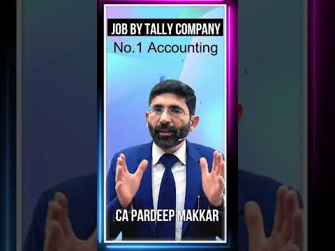 Jobs by Tally Company | What Can Do After 10+2 #jobs #shorts #tally #tallyprime #accountant