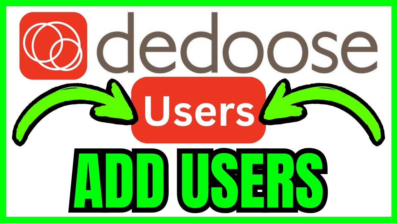 How To ADD USERS To Dedoose Project (QUICK & EASY) 2026