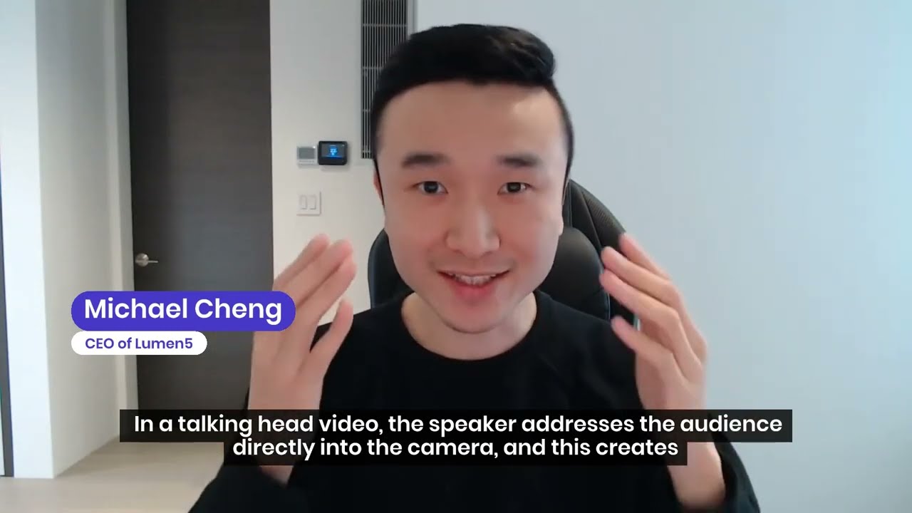 3 Tips to Elevate your Talking Head Video - Lumen5 Learning Center