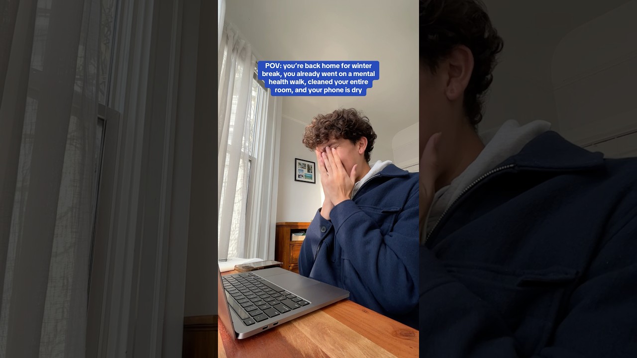 Stages of winter break📉📉 #winterbreak #collegelife #relatable #student #shorts