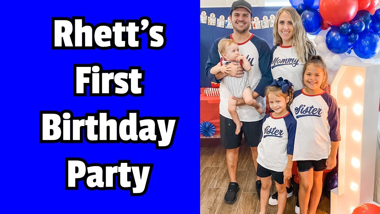 Baseball Theme Birthday Party