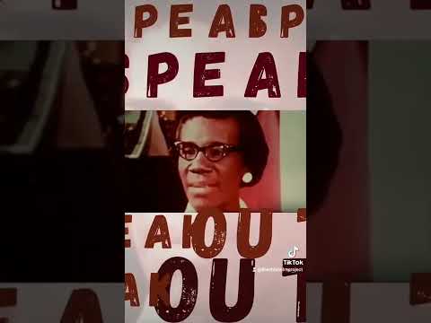 SHIRLEY CHISHOLM: "Speak out at all times!"