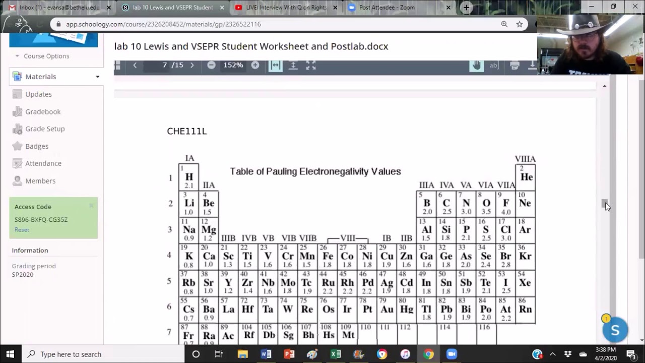 VSEPR Model Virtual Lab