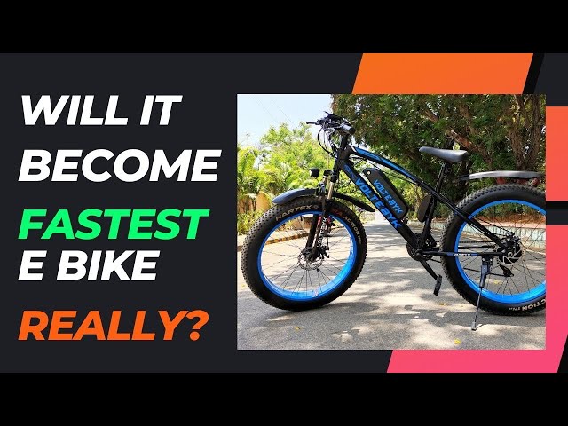 Turbo Fat Tyre Electric Bicycle 10ah | Royal Enfield Edition