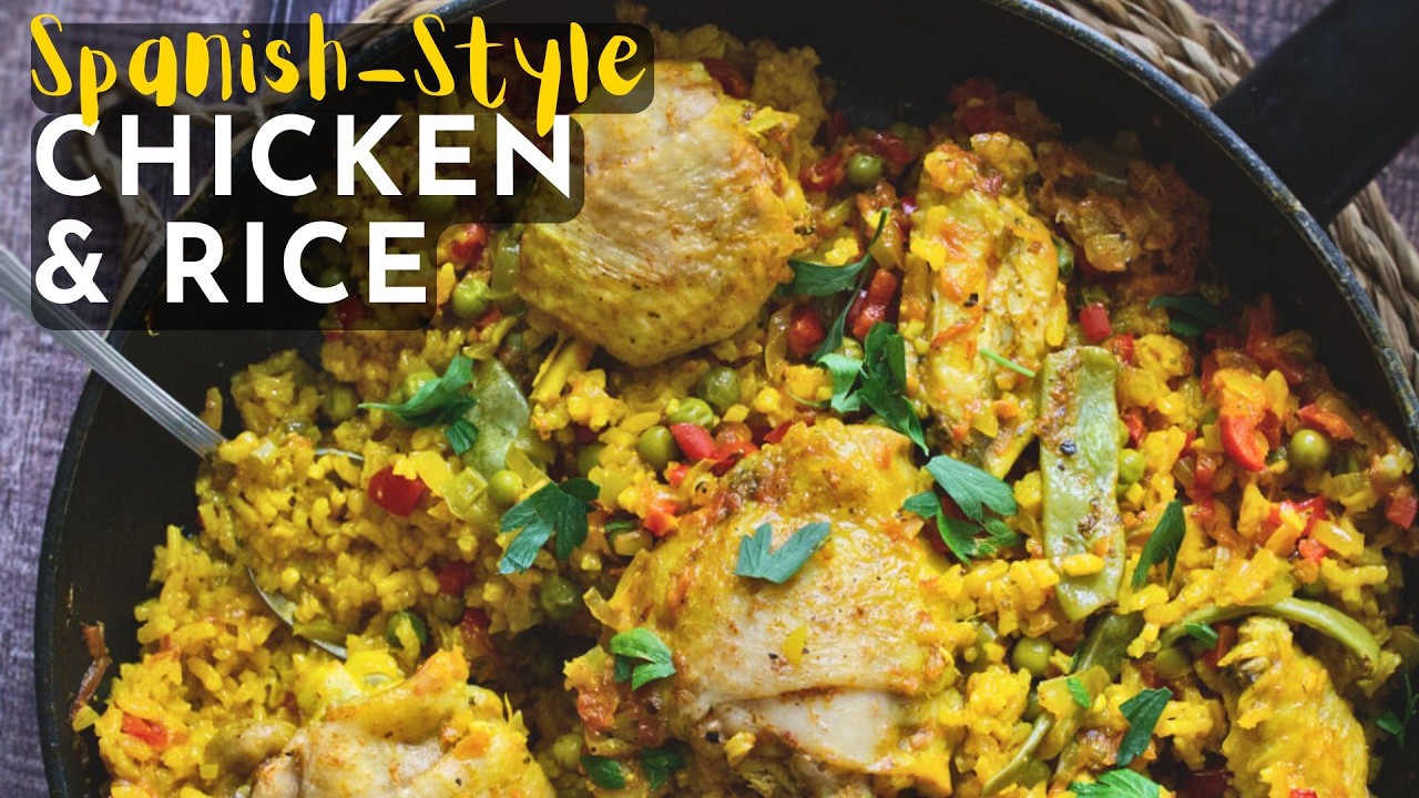 Chicken and Rice Spanish-Style (Arroz con Pollo)