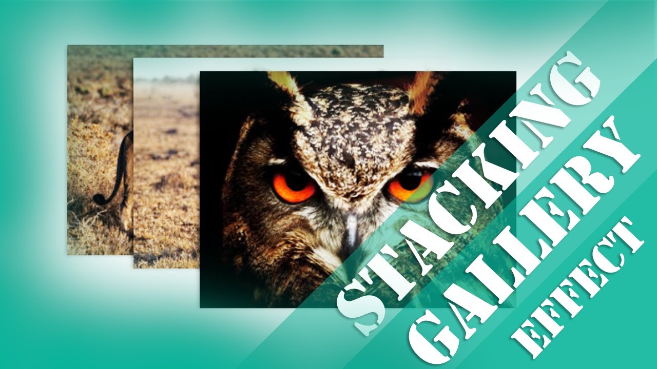 How To Create A Stacked Gallery Using HTML And CSS