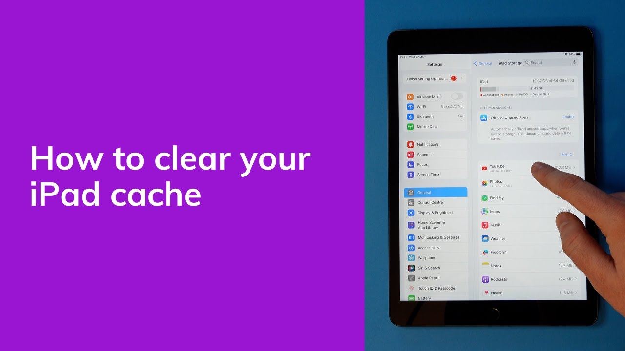 How To Clear an App's Cache on an iPad