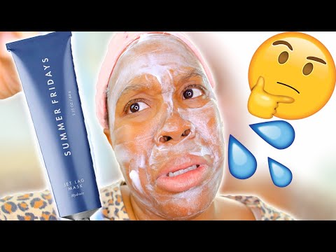 I tried SUMMER FRIDAYS! SUMMER FRIDAYS JET LAG MASK! SUMMER FRIDAYS JET LAG MASK REVIEW!