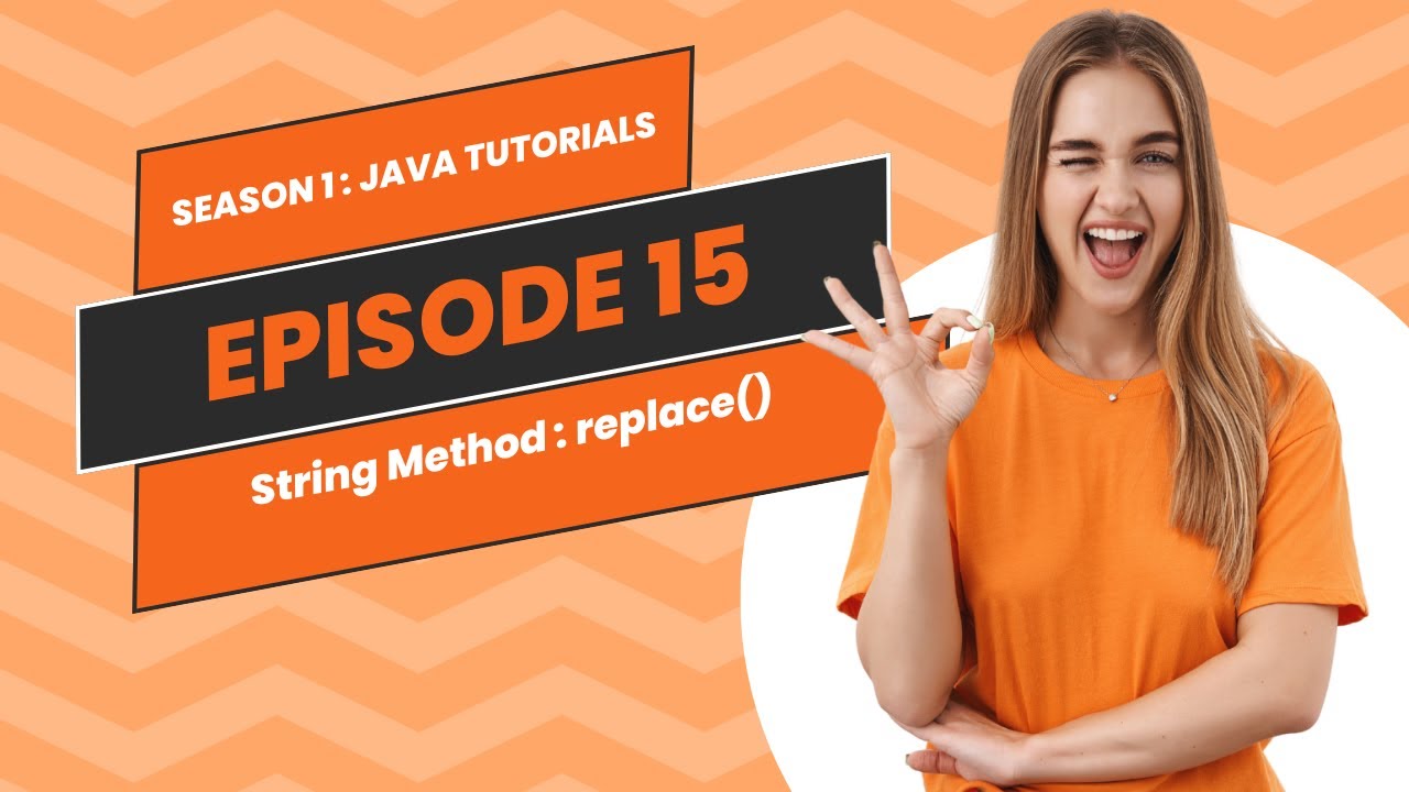 Java String replace() Method EXPLAINED