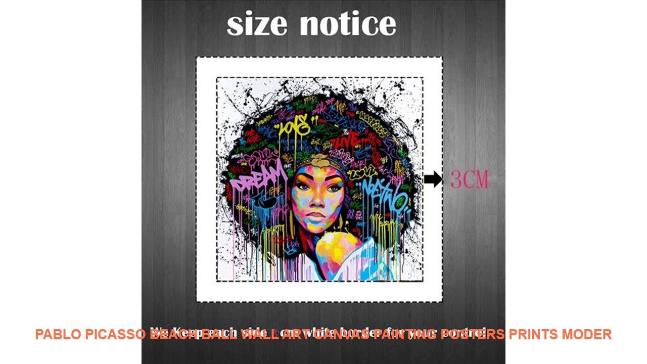 Pablo Picasso Beach Ball Wall Art Canvas Painting Posters Prints Moder