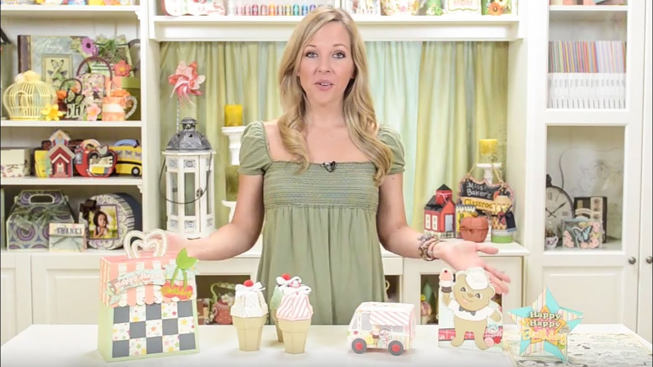 Ice Cream Birthday SVG Kit - Assembly Tutorial