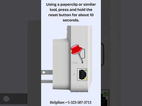 Easy guide to factory reset the NETGEAR WiFi 6 Mesh Range Extender EAX17