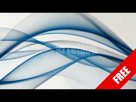 Free 4K Soft Blue Ribbon Flow – Stock Motion Background