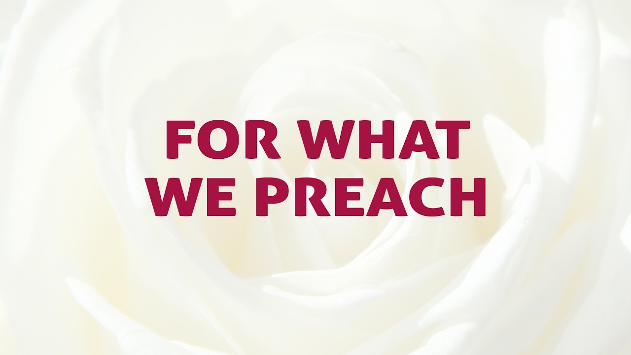 For What We Preach Song Lyrics | M12 | With Joyful Lips Hymns | Divine Hymns
