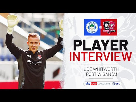 Exeter City goalkeeper Joe Whitworth 'does his job' with brilliant ...