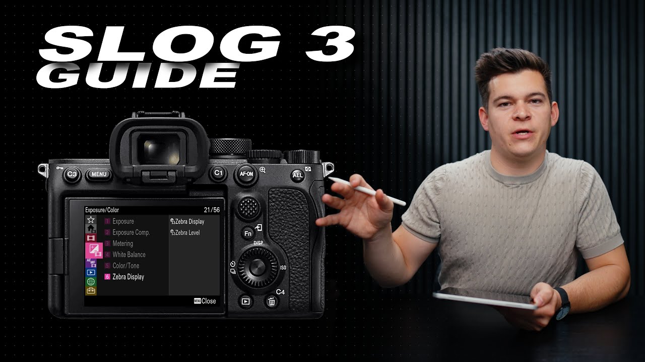 How to EASILY film in Sony's SLOG3 Picture Profile