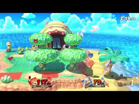 Steam Community :: Video :: Super Smash Bros Ultimate - Inkling vs Sheik