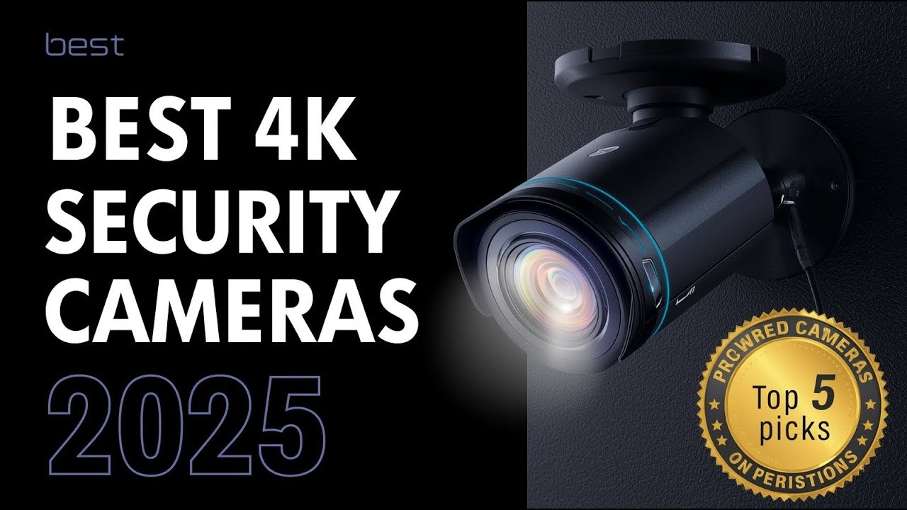 ✅Best 4K Security Camera Systems 2025 🔒 | Top 5 Home & Business Security Solutions