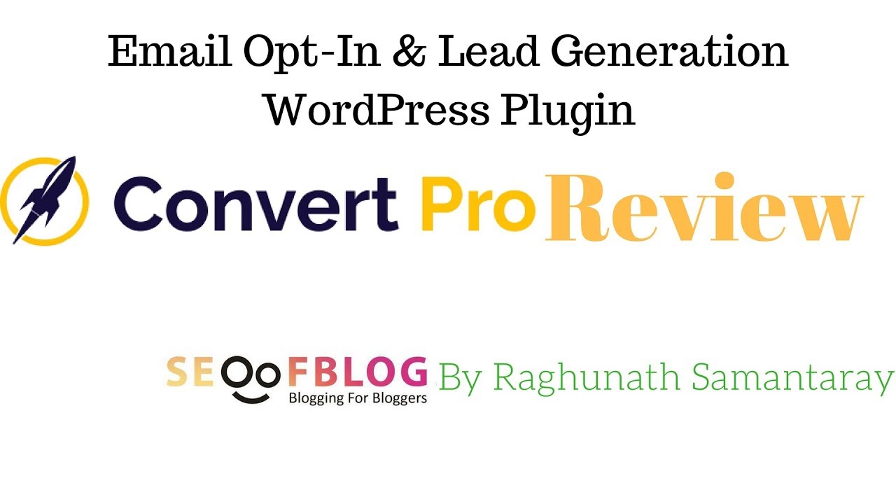 Convert Pro Review Best Lead Generation Tool for WordPress