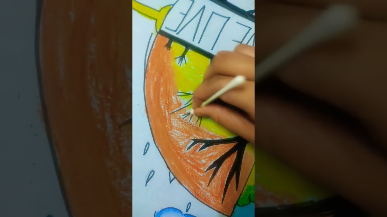 Save water poster 💦#savewater #poster#subscribe #like #fypシ #art