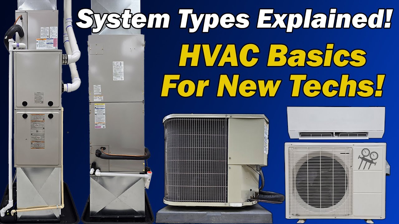HVAC System Basics and Terminology for New Technicians!