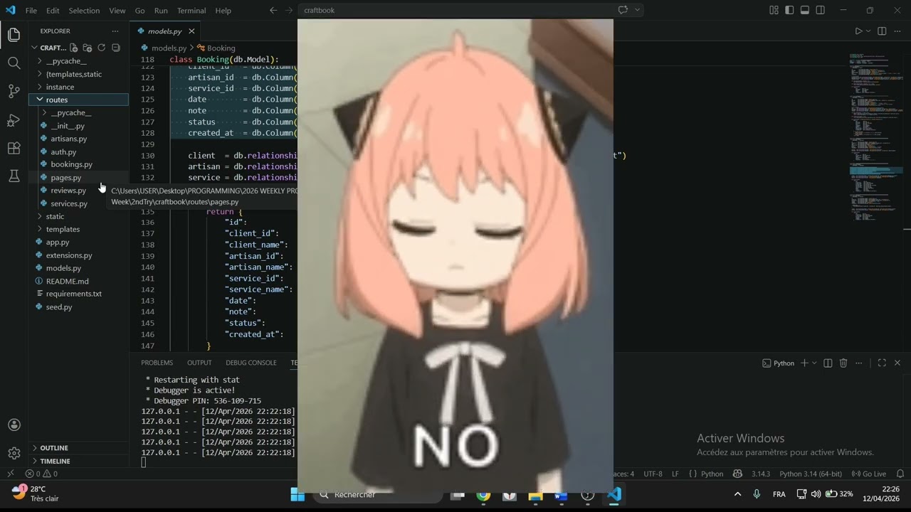 I build a Full Artisan Platform with Python (Flask)
