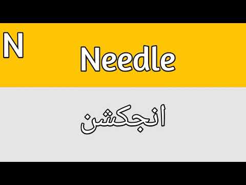 Needle Meaning In Urdu