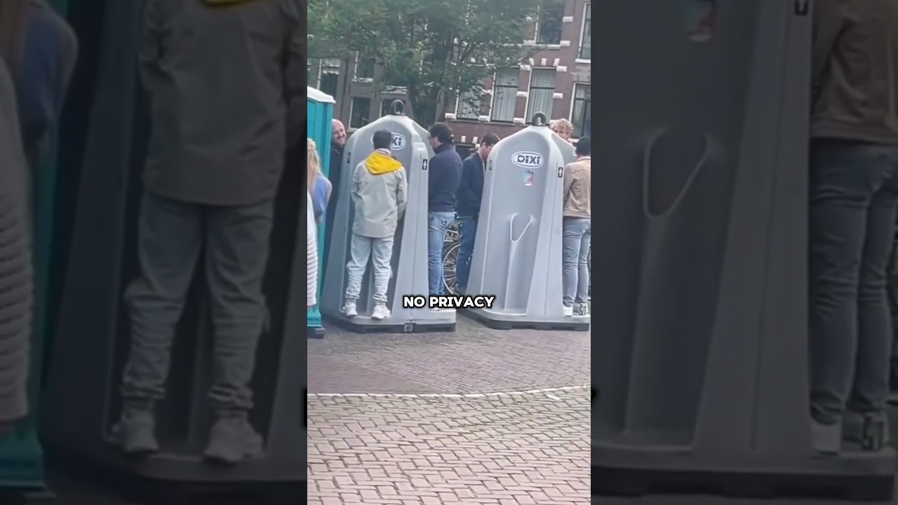 3 Weird Public Toilets in Europe!