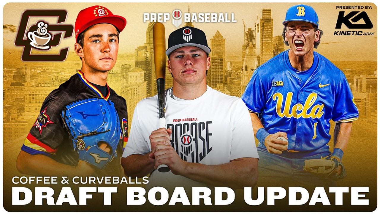 Coffee and Curveballs: Draft Board Update