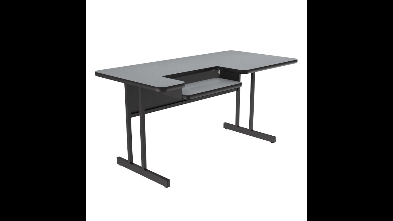 Bi-Level Computer & Student Desk - High Pressure Laminate