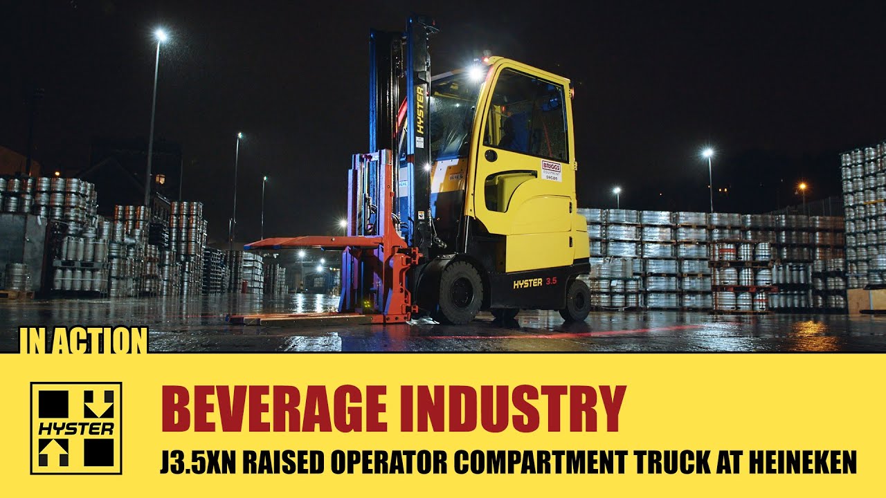 HysterⓇ J3.5XN In Action at Heineken Ireland