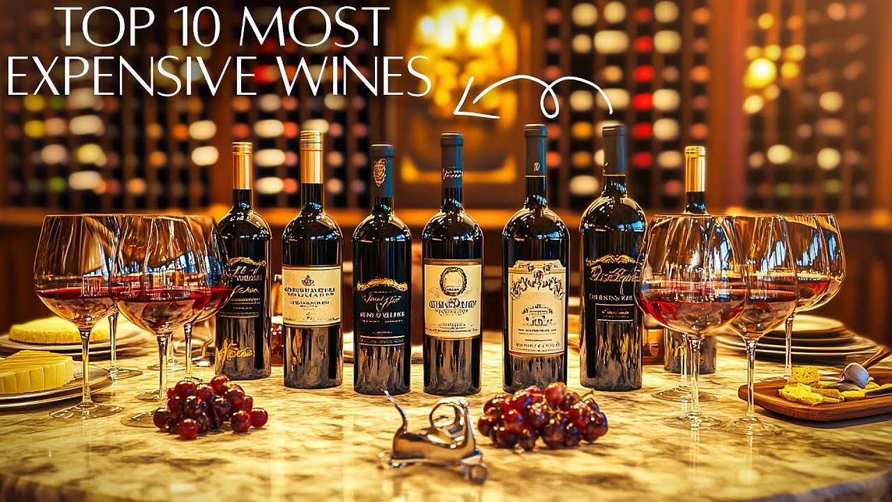 Top 10 Most Expensive Wines in the World: A Countdown of the Priciest Bottles