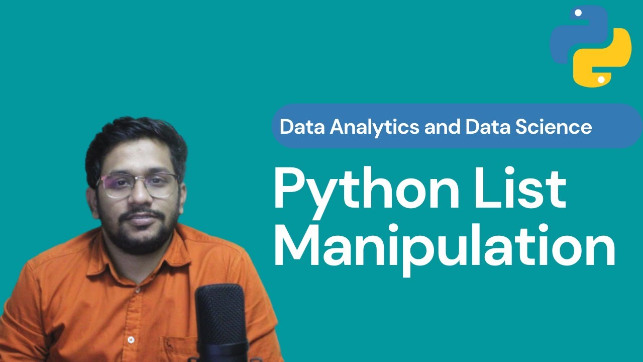 Python List Manipulation - Insert | Append | Extend | Remove | Remove | Pop | Del | Clear