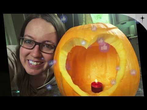 Pumpkin Carving Template #CarveAHeart