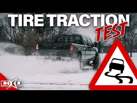 A REAL Snow Traction Test | AT vs MT
