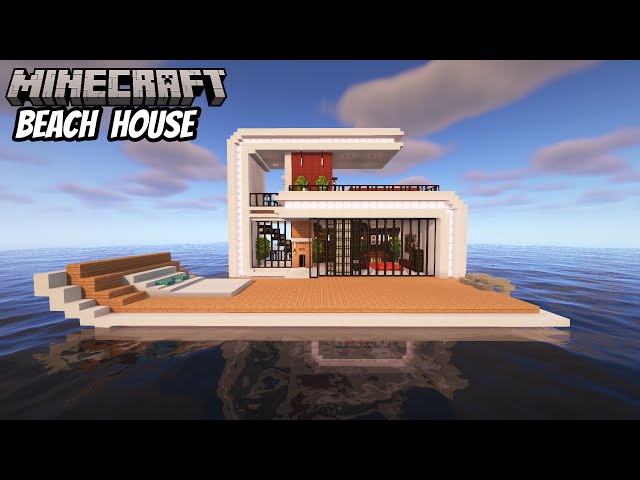 Beach House Minecraft Map
