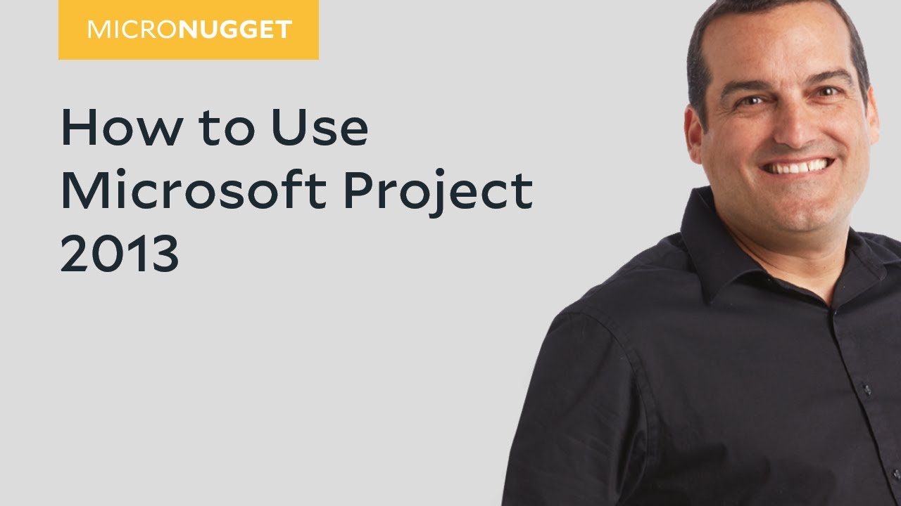 MicroNugget: How to Use Microsoft Project 2013