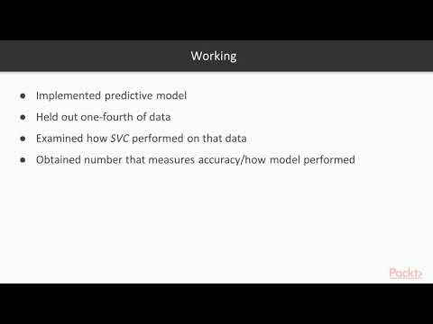 Learn Effective Prediction with Machine Learning SVM Classification| packtpub com - Mind Luster