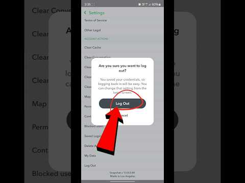 snapchat logout kaise kare | snapchat par logout kaise kare | how to logout snapchat account #shorts