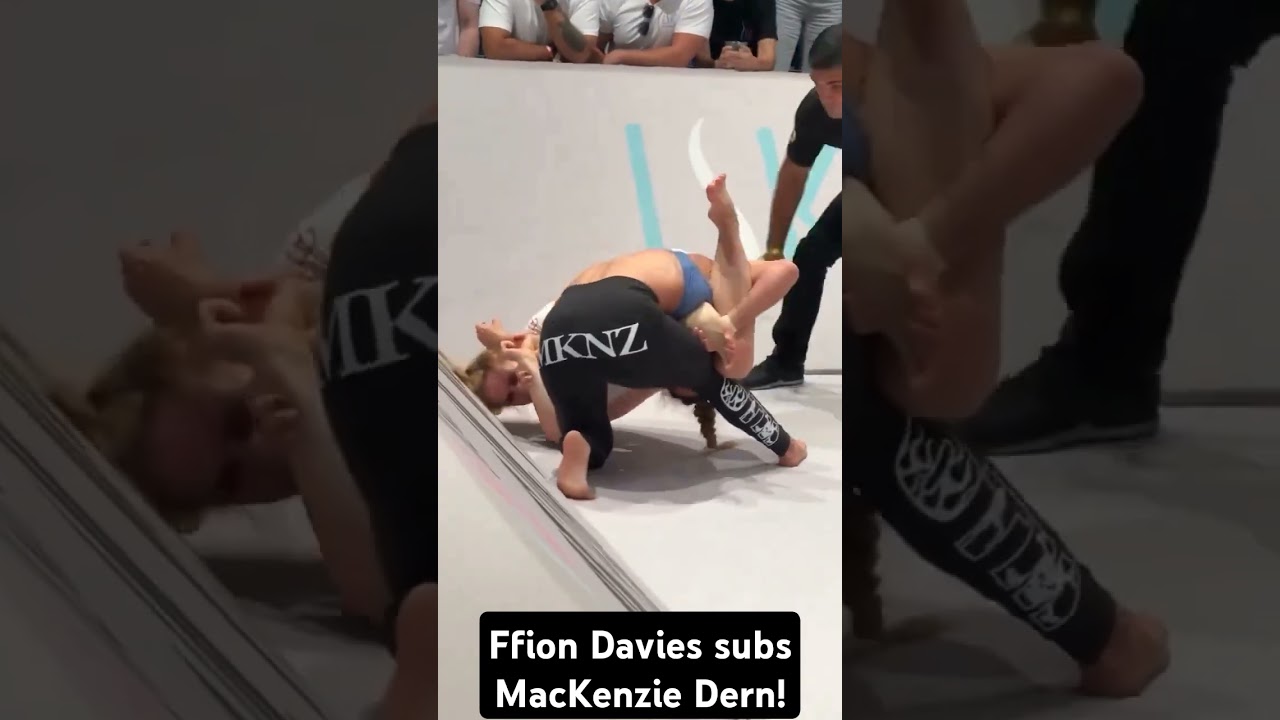 Ffion Davies submits MacKenzie Dern! #bjj
