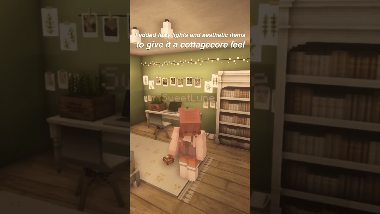 Minecraft Cocricot Build - Cottagecore Bedroom