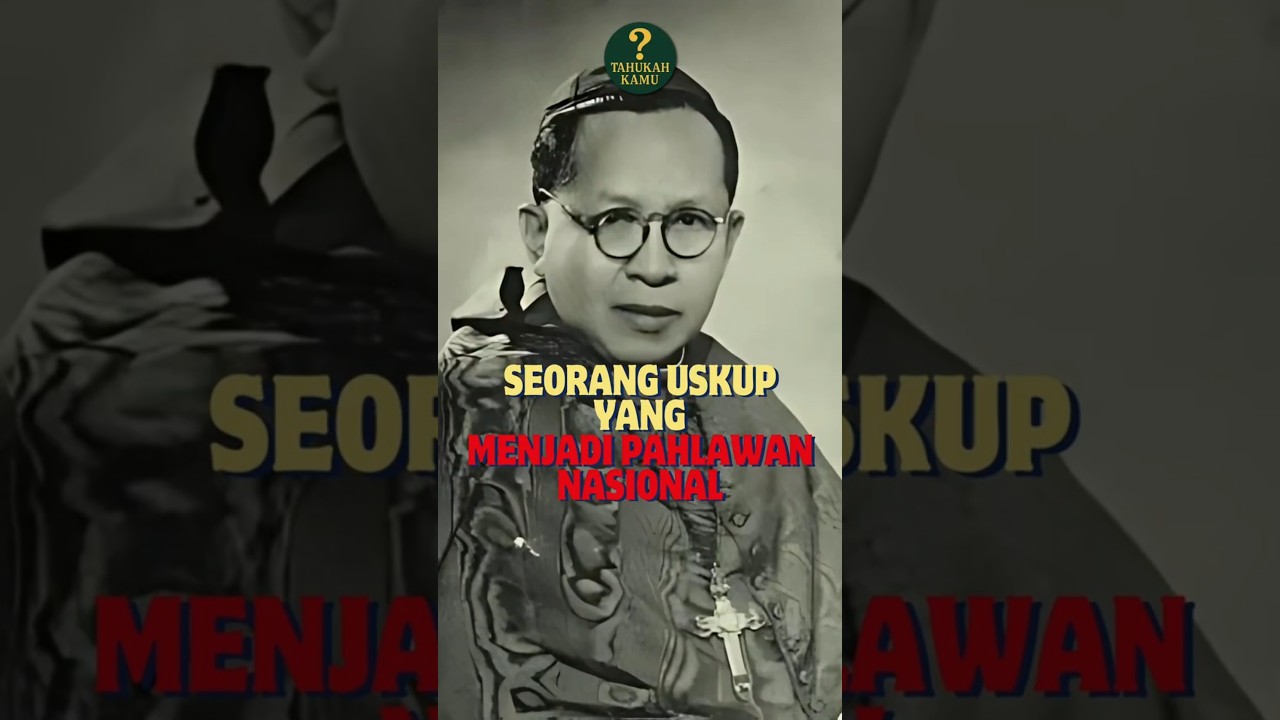 Uskup yang jadi Pahlawan Nasional Indonesia #mgrsoegija #soegijapranata #gerejakatolik #sejarah