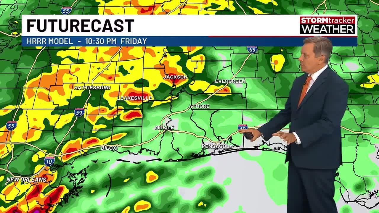 Long-awaited rainfall could bring 2-3 inches to some areas by Saturday morning
