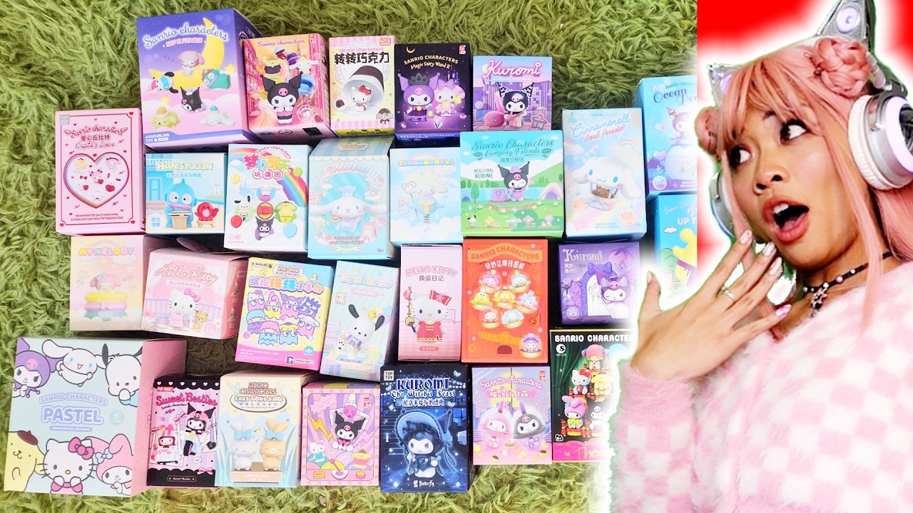 UNBOXING ONLY SANRIO BLIND BOXES!