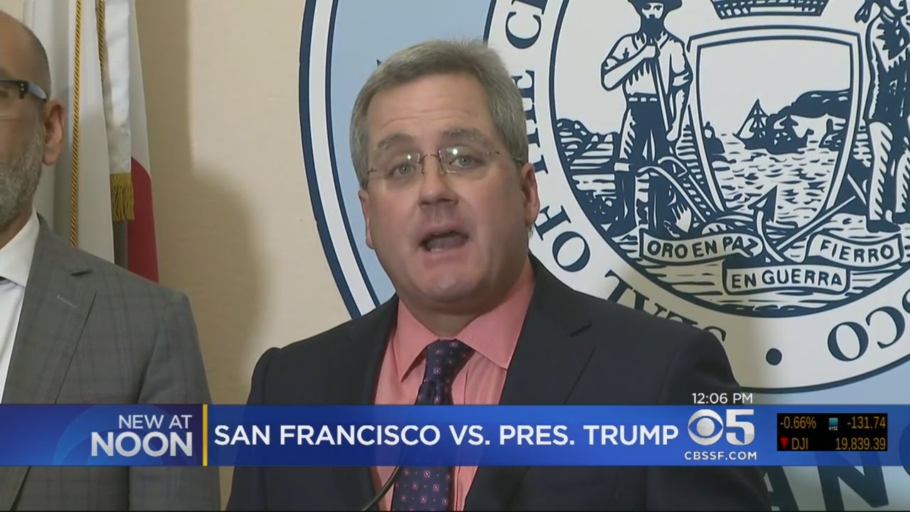 City Of San Francisco Sues President Trump Over Sanctuary City Order