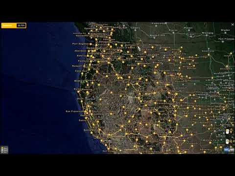 ATS Map Combo (Updated) - - (Free mods) - - C2C, Midwest... 1.46