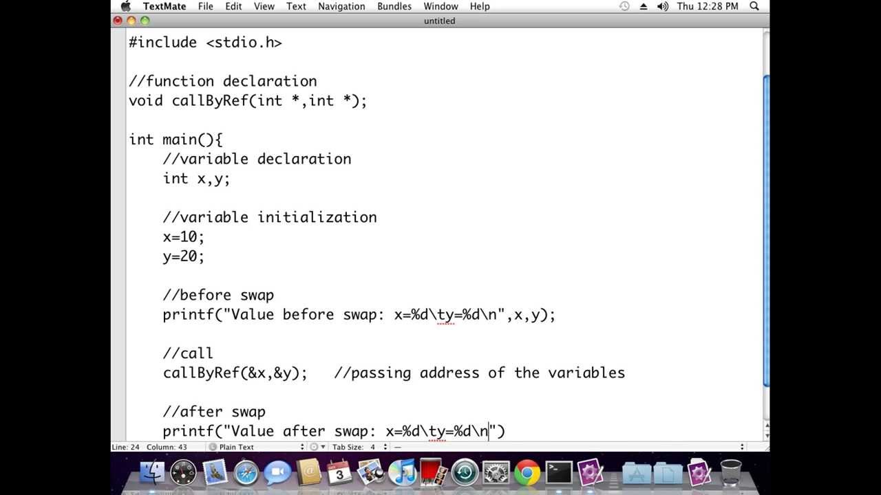 C | Part 11 | Pointers and Functions